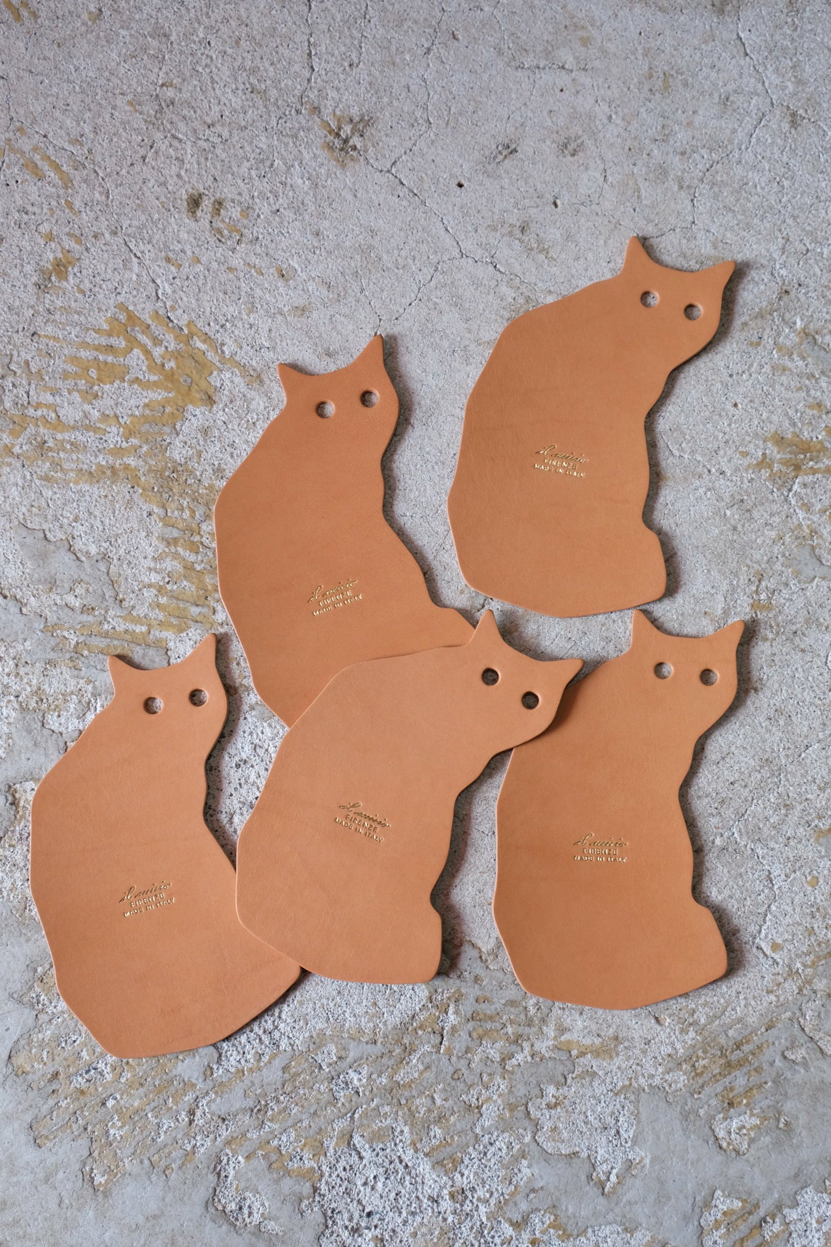 il micio "GATTO COASTER 5P SET/ NATURAL" – LOCALERS
