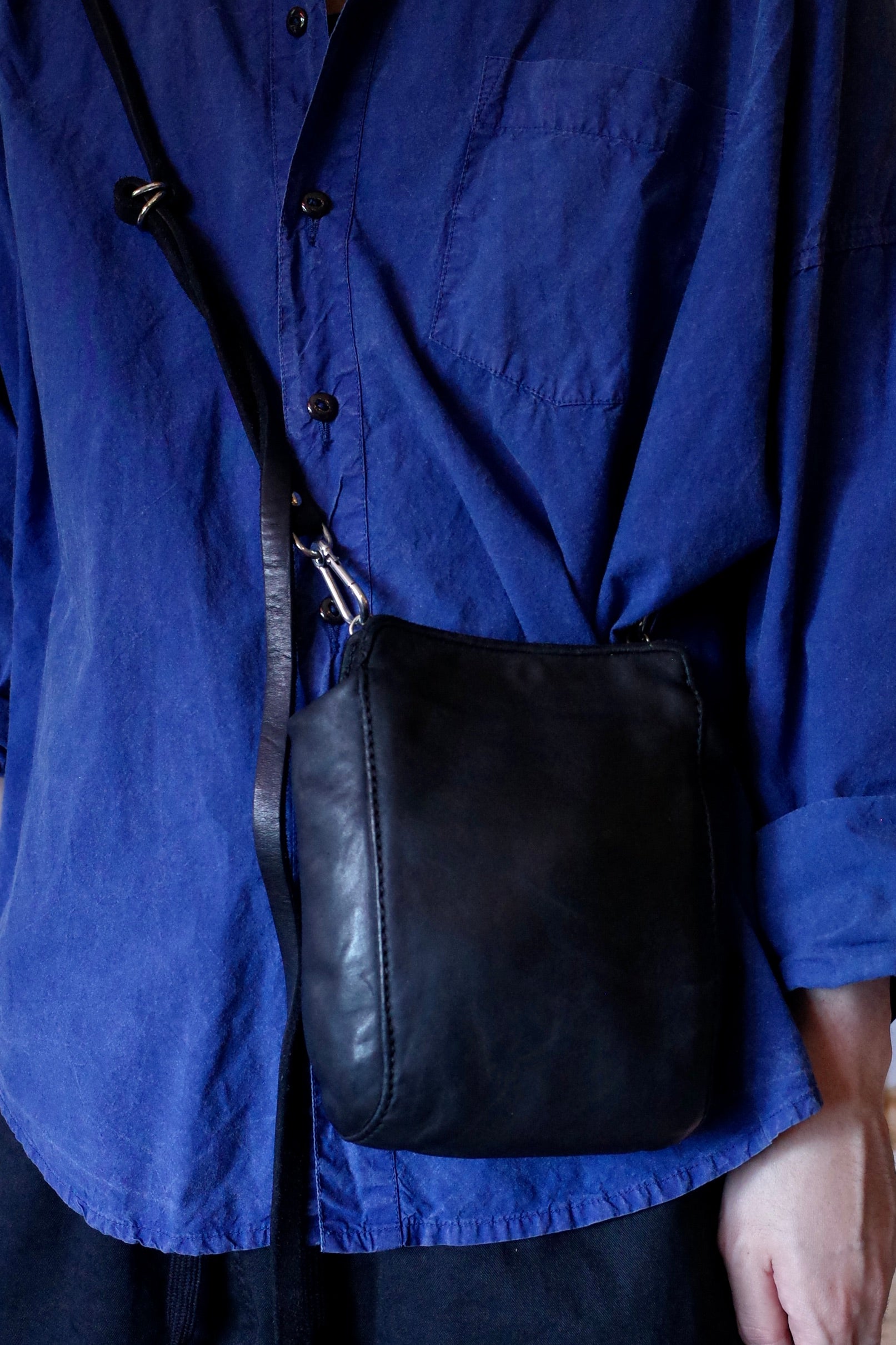 GUIDI "RT03 CROSS BODY BAG / BLACK" – LOCALERS