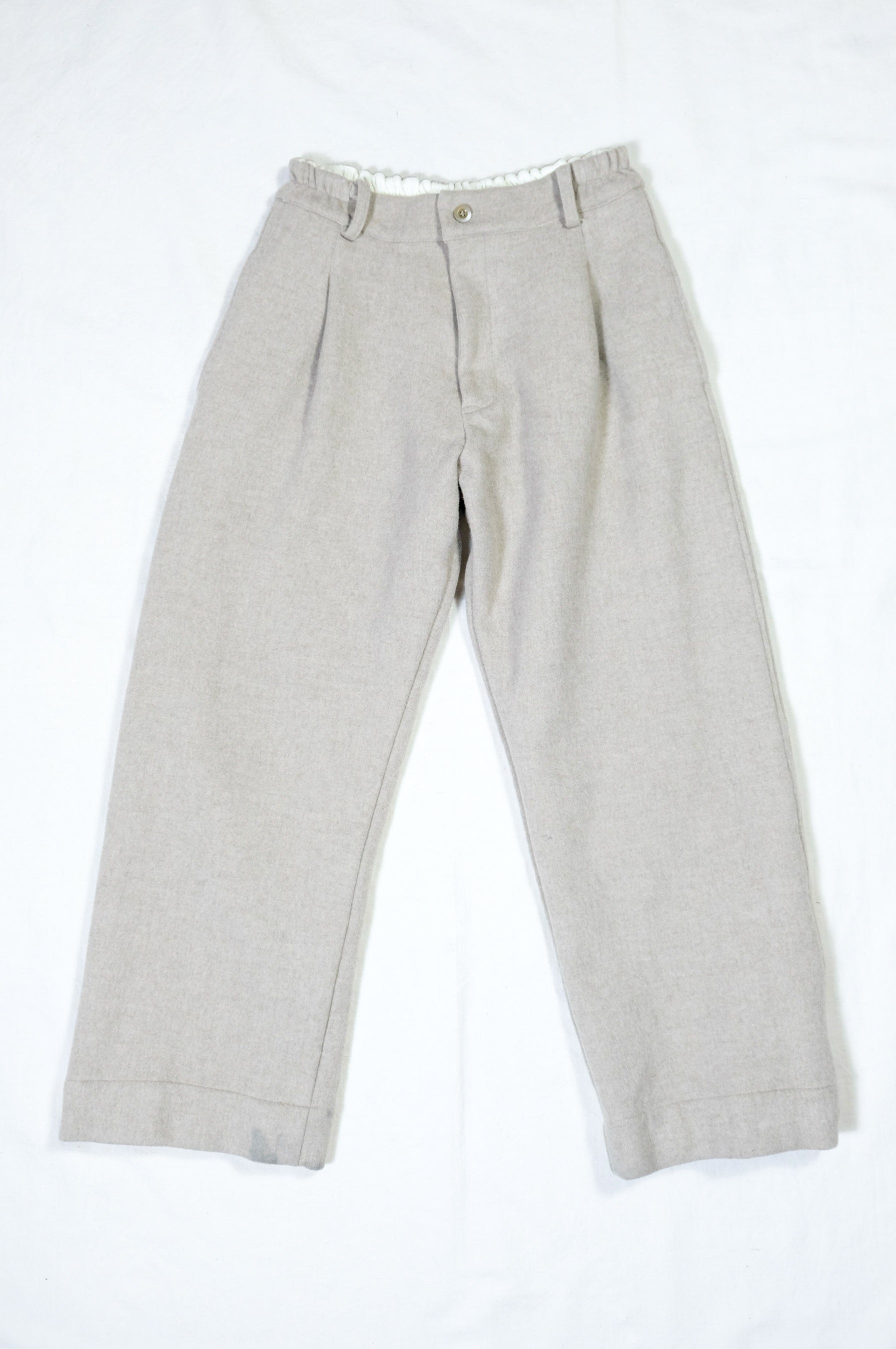 Chez VIDALENC "Pants Gary / Wool Sym / Beige" – LOCALERS