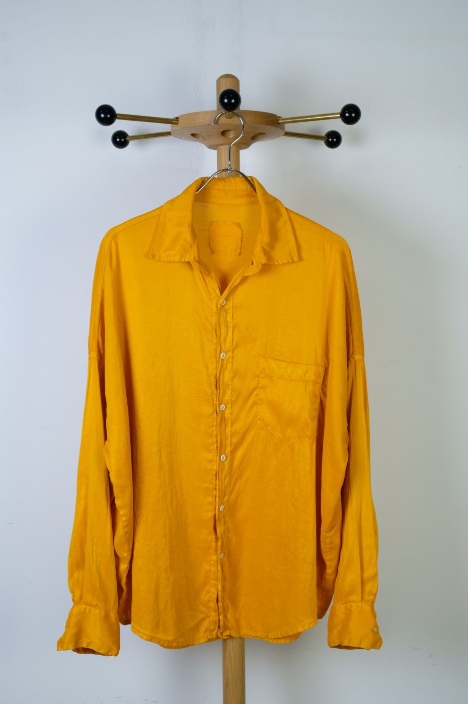 Chez VIDALENC "Shirt AXL silk Alex / SUN YELLOW" – LOCALERS
